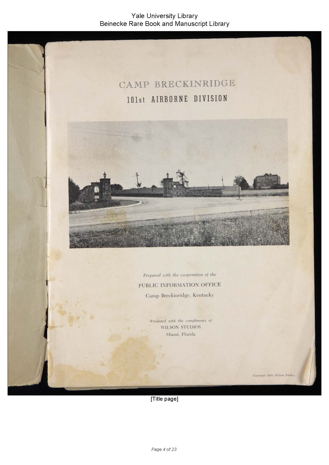 Charles A. Perry, B Co, 502nd, 1951 – The John Tubinis File