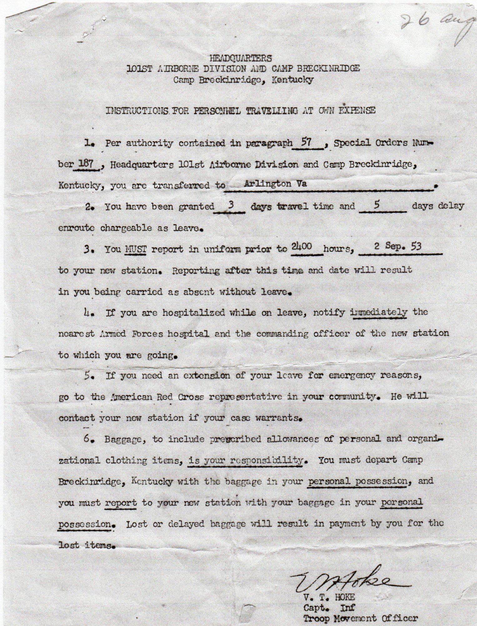 Thomas J. Karones, D Batt. 515th F.A. – The John Tubinis File